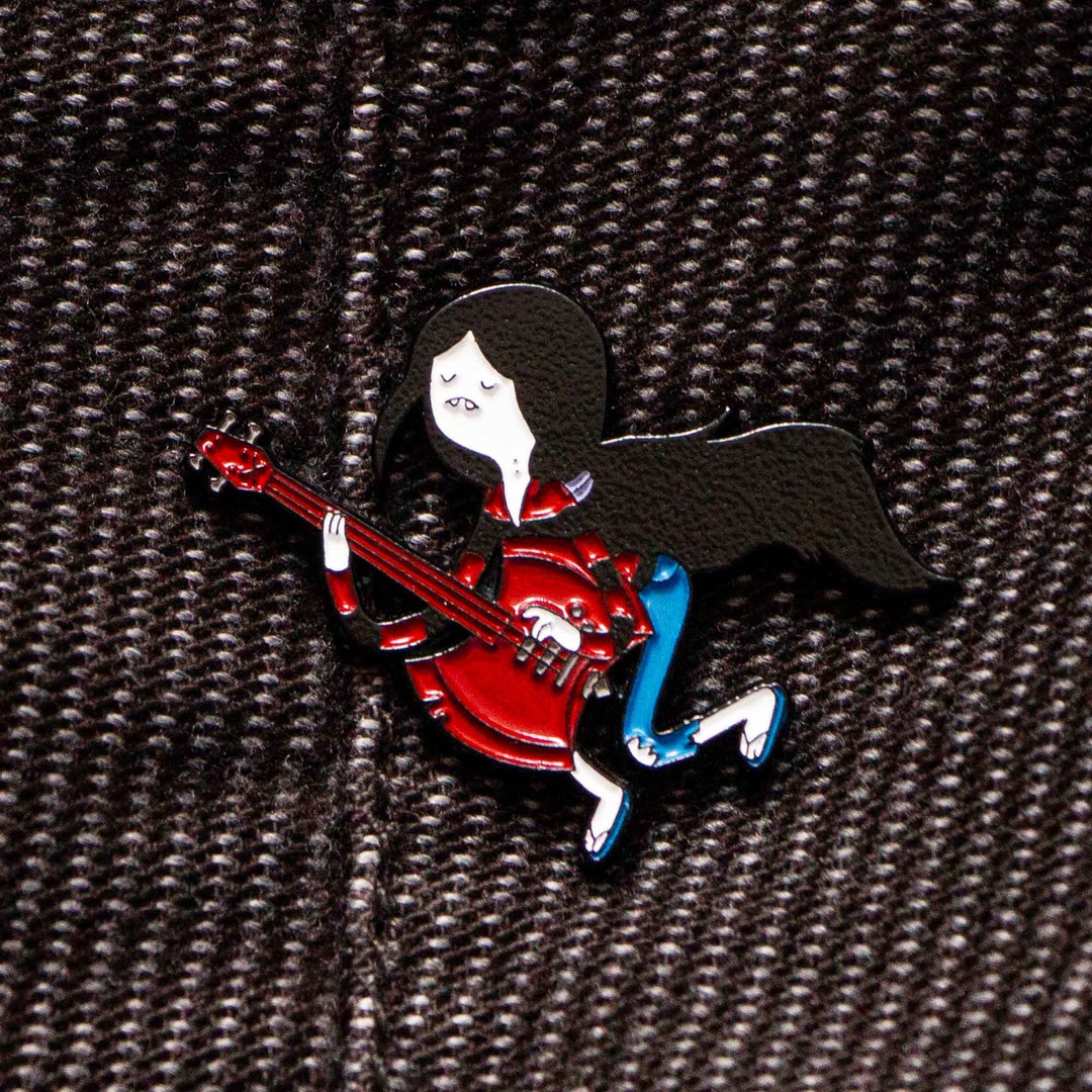 Marceline the Vampire Queen Soft Enamel Pin - Etsy