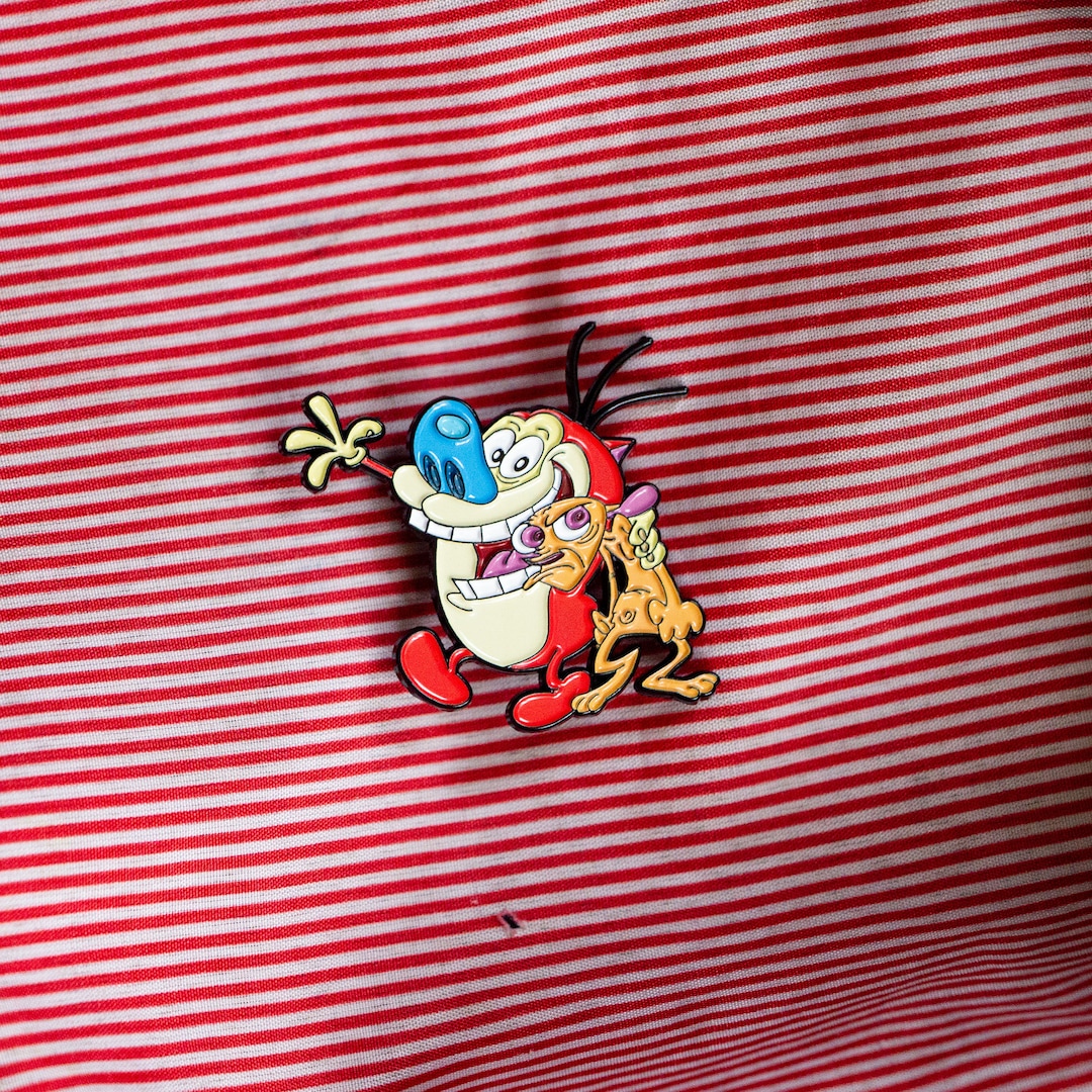 Ren and Stimpy Soft Enamel Pin - Etsy