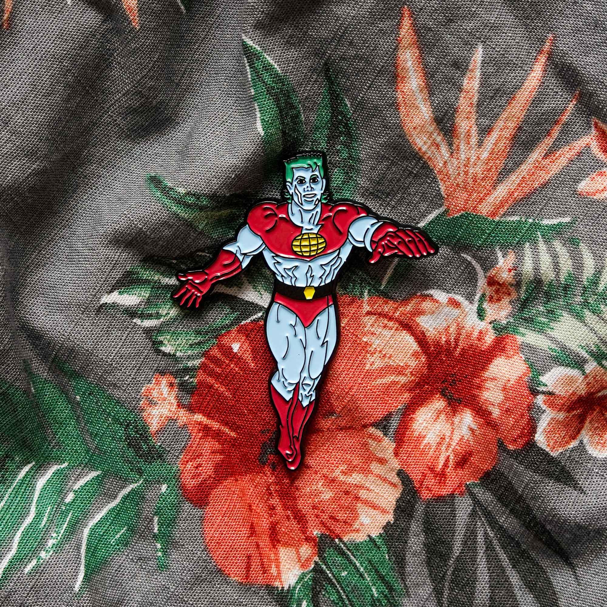 Captain Planet Chest Logo
