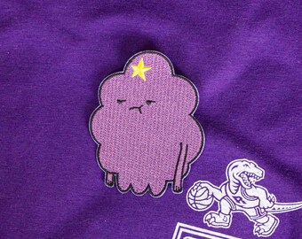 Lumpy Space Princess Adventure Time Iron on Embroidery Patch Mtcoffinz - Etsy