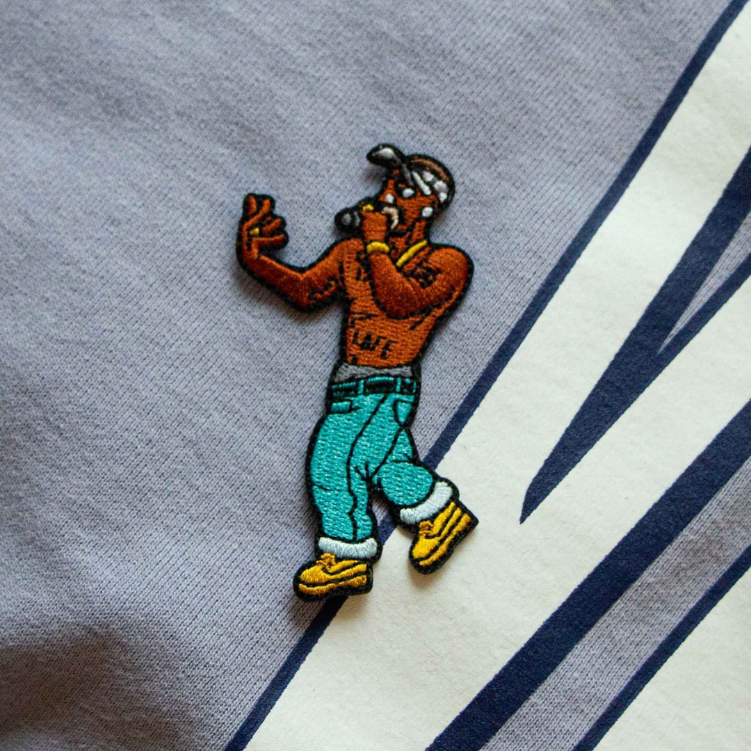 2pac Shakur PBF Edition Iron-on Patch - Etsy