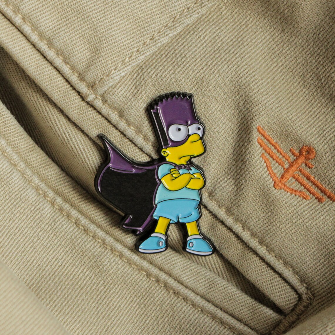 Bartman Soft Enamel Pin - Etsy