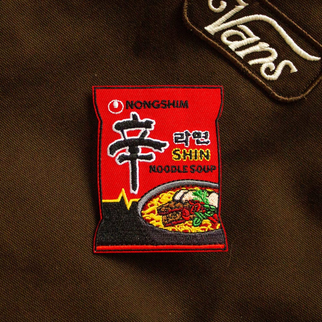 Shin Ramen Iron-on Patch - Etsy