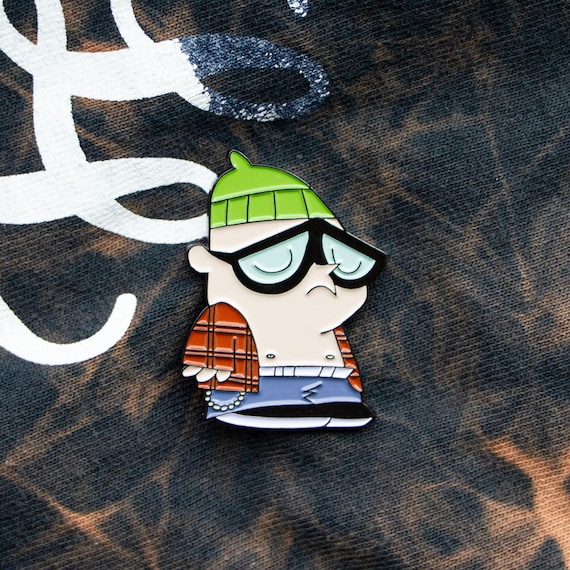 Dexter's Lab: Sad Dexter Soft Enamel Pin | Etsy