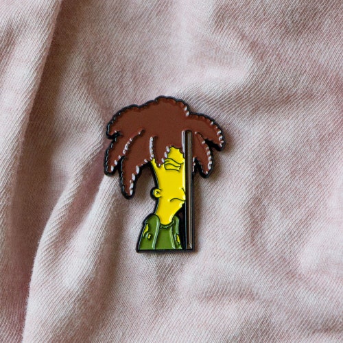 Sideshow Bob Rake Enamel Pin - Etsy