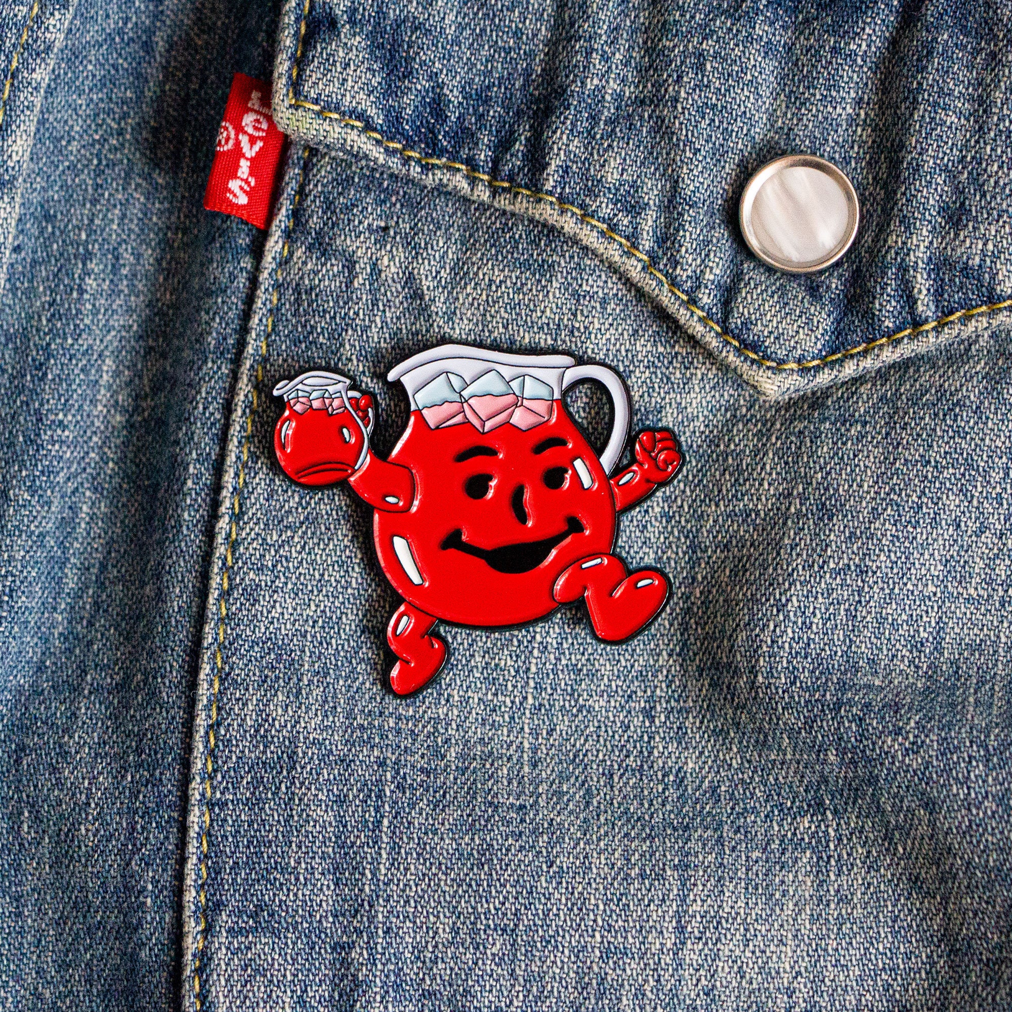 Kool-aid Man Soft Enamel Pin - Etsy