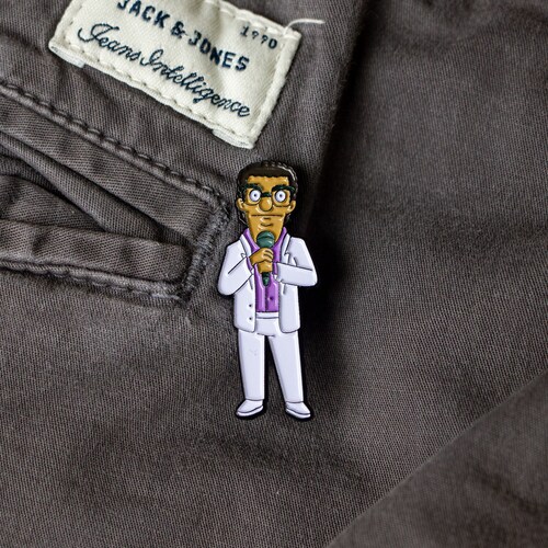 Regular Size Rudy Soft Enamel Pin - Etsy