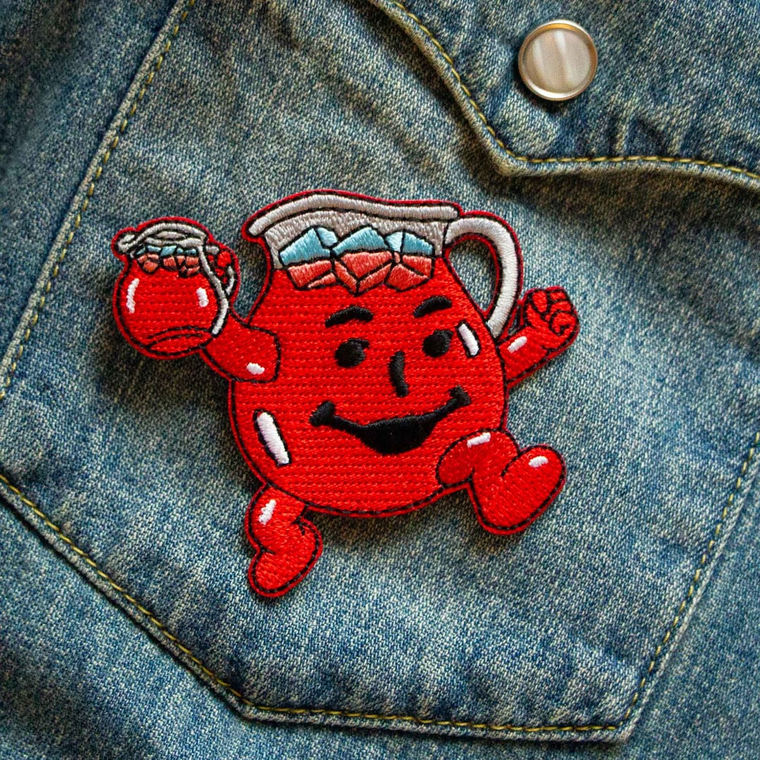 Kool-aid Man Iron-on Patch - Etsy