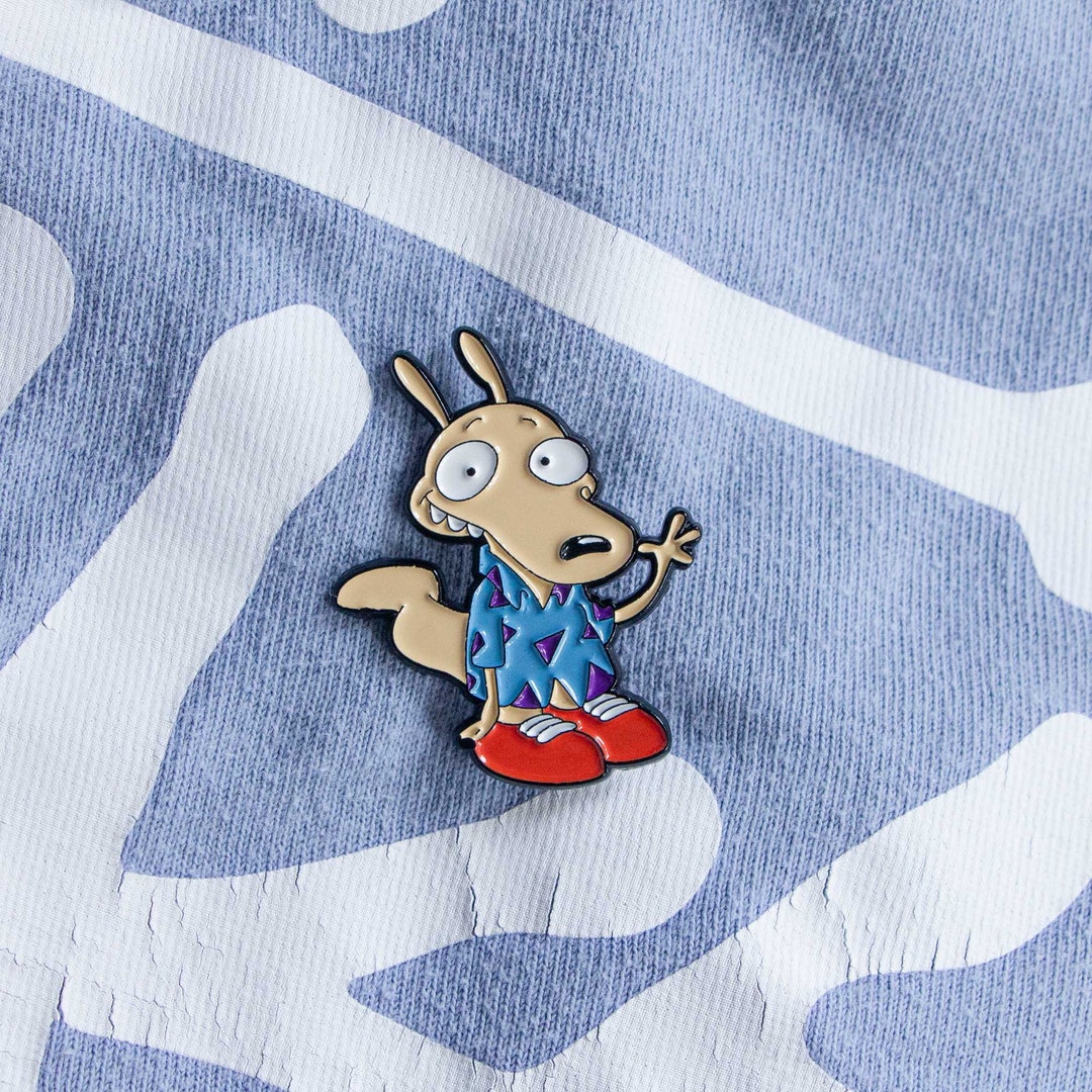 Rocko's Modern Life: Rocko Soft Enamel Pin - Etsy