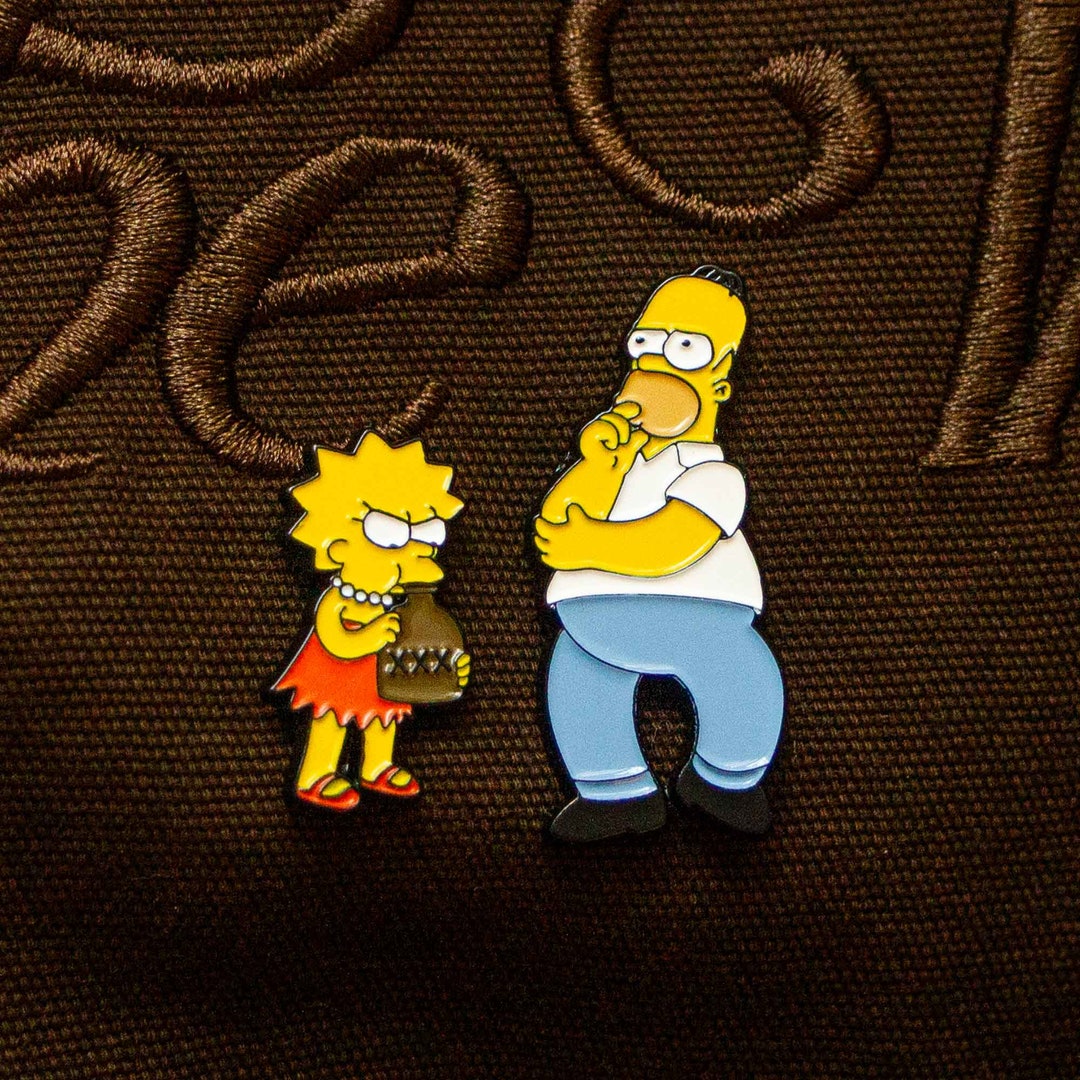 Homer & Lisa Jug Enamel Pin Set - Etsy