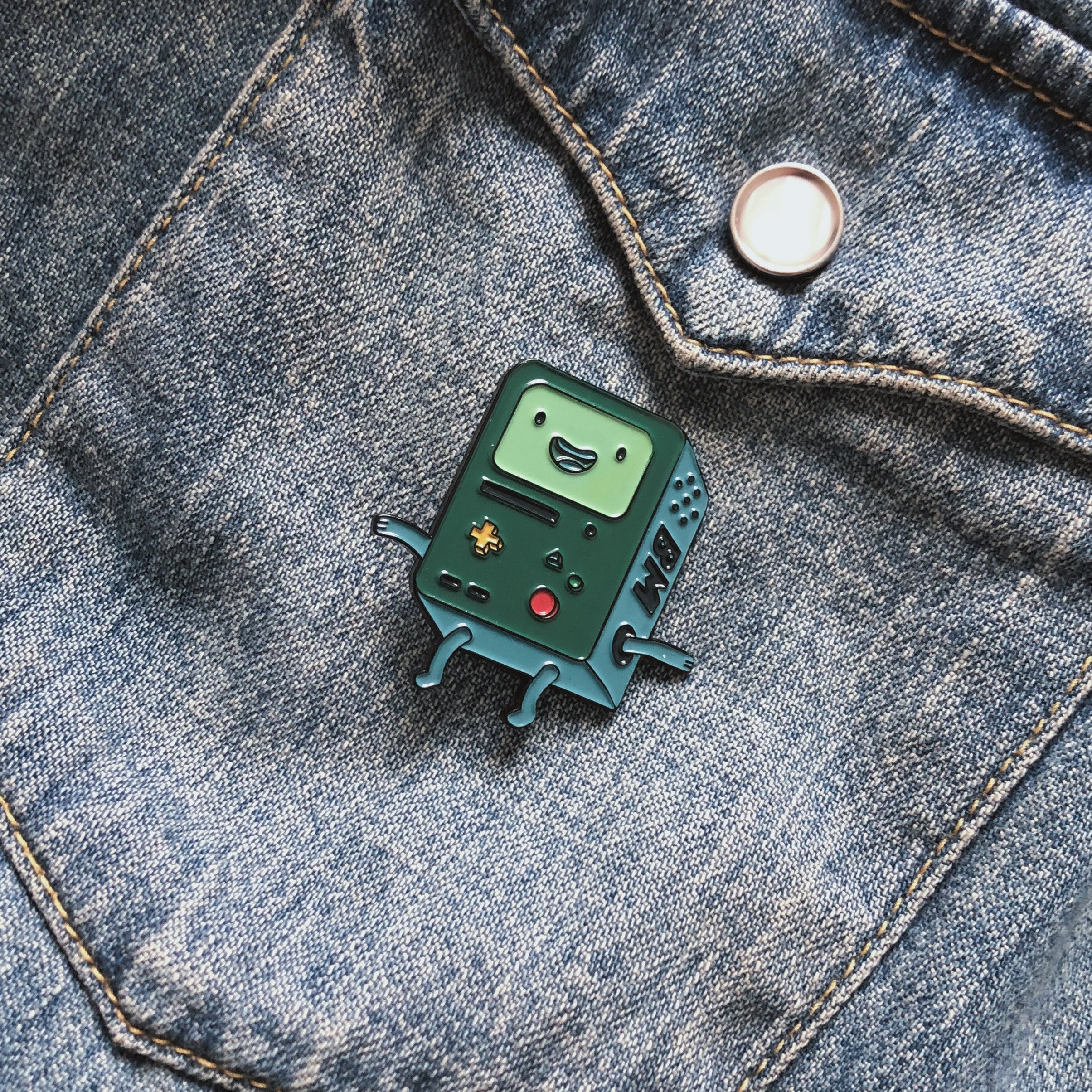 BMO Soft Enamel Pin - Etsy
