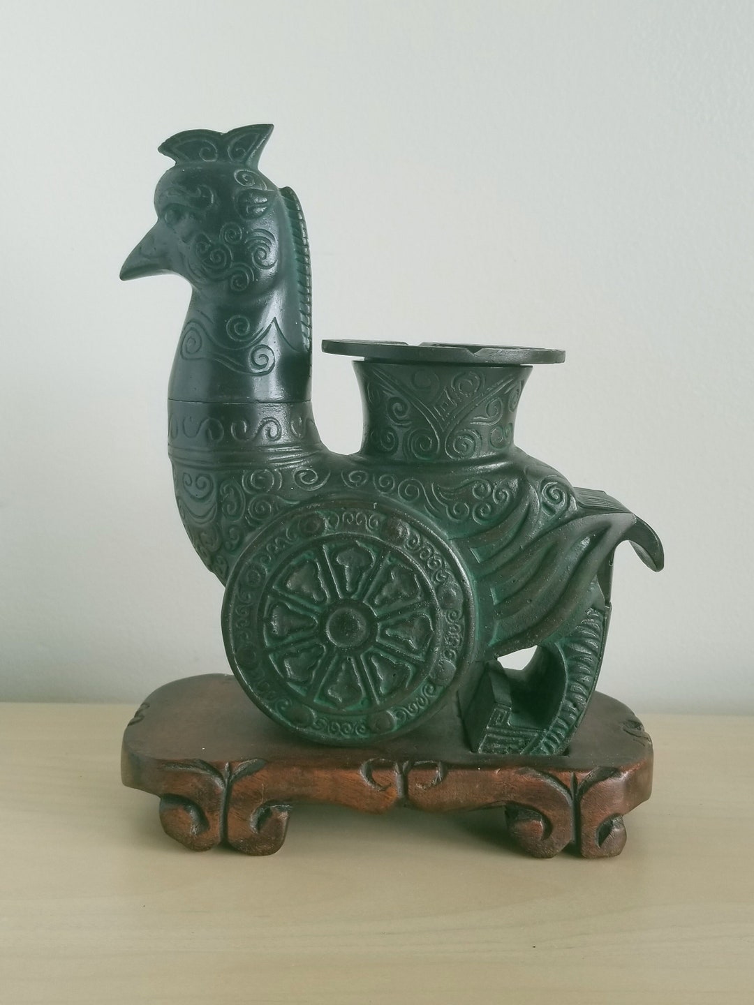 James Mont-inspired Archaic Chinese Bird Animal Cigarette Box and ...