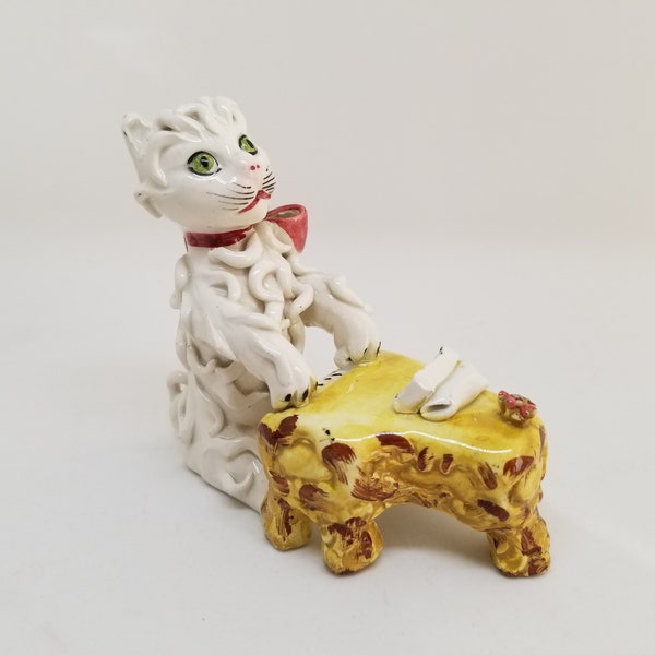 Vintage Italian Spaghetti Cat - Etsy