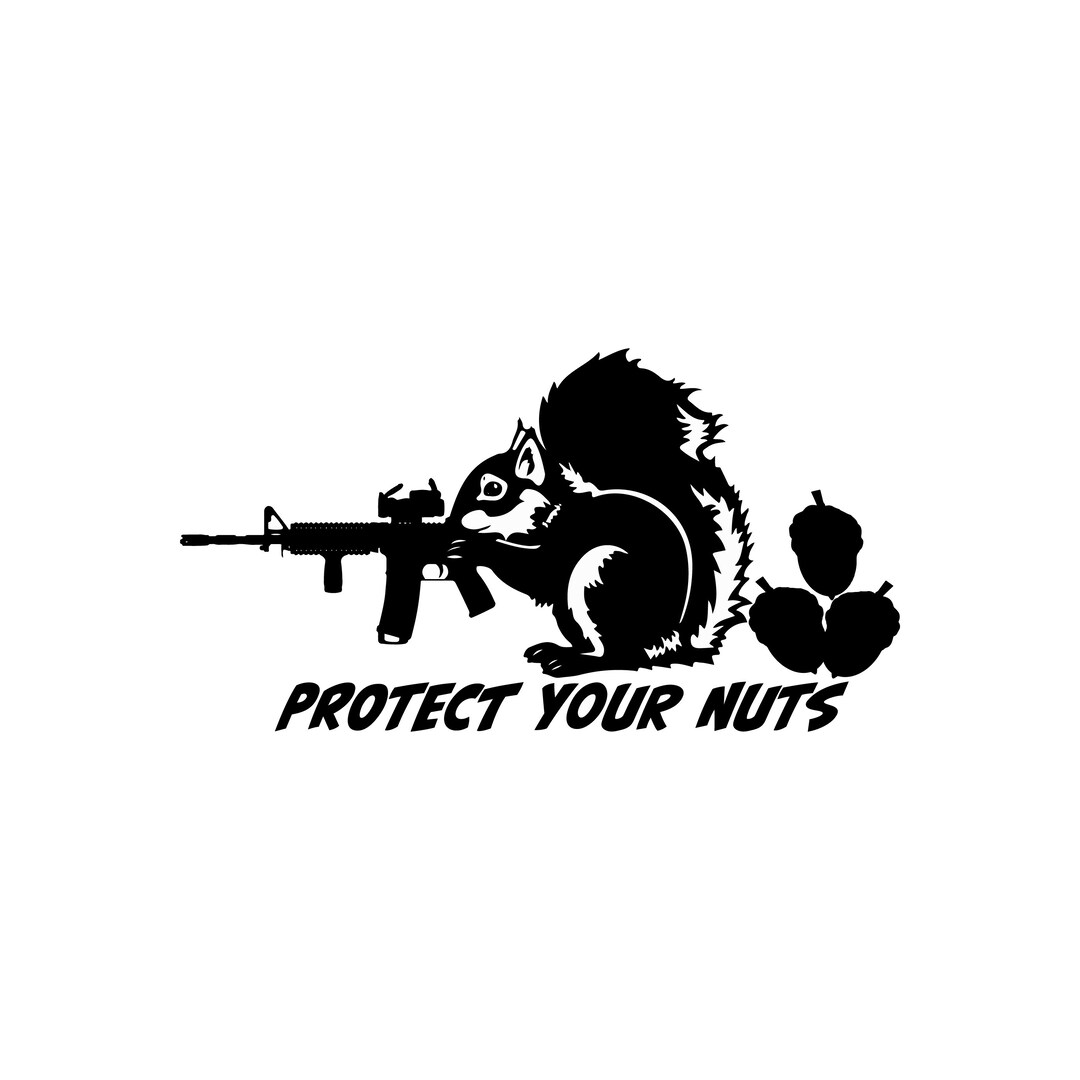 Protect Your Nuts Vinyl Decal - Etsy