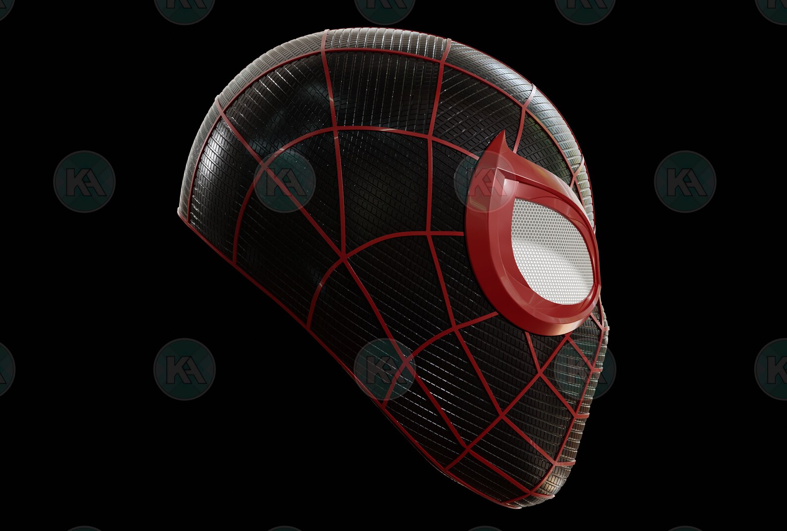 Upgraded Miles Helmet (insomniac Inspired) 3D Print Model Only - Etsy
