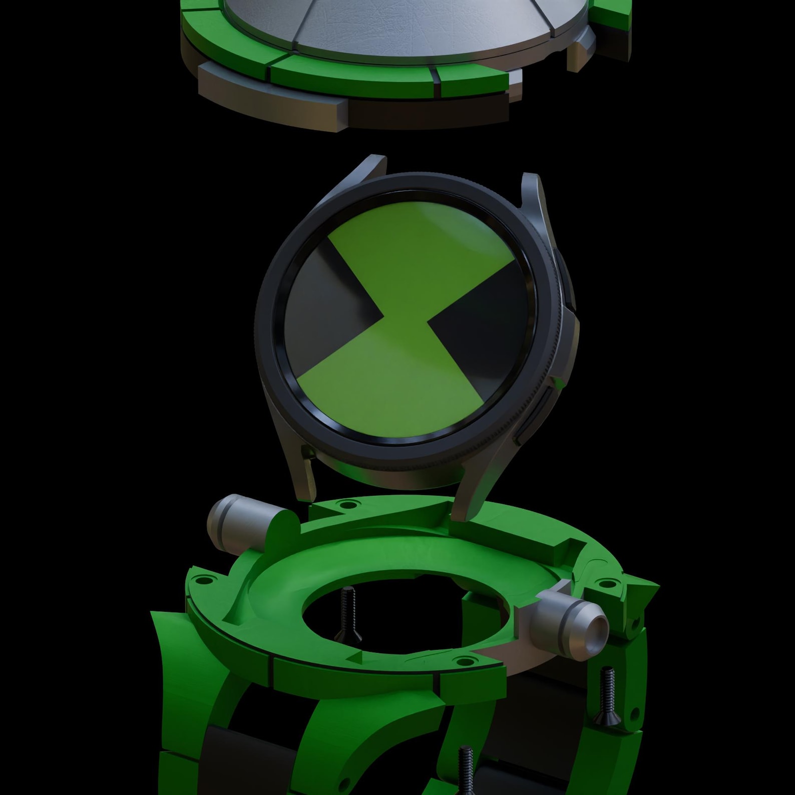 Ben 10 Alien Force Omnitrix Samsung Watch6/4 Case 3D Printable File - Etsy