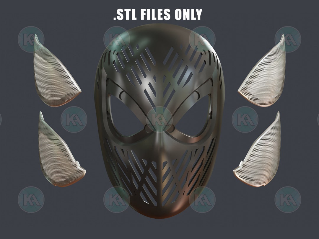 Symbiote Faceshell (insomniac Inspired) 3D Print Model Only - Etsy