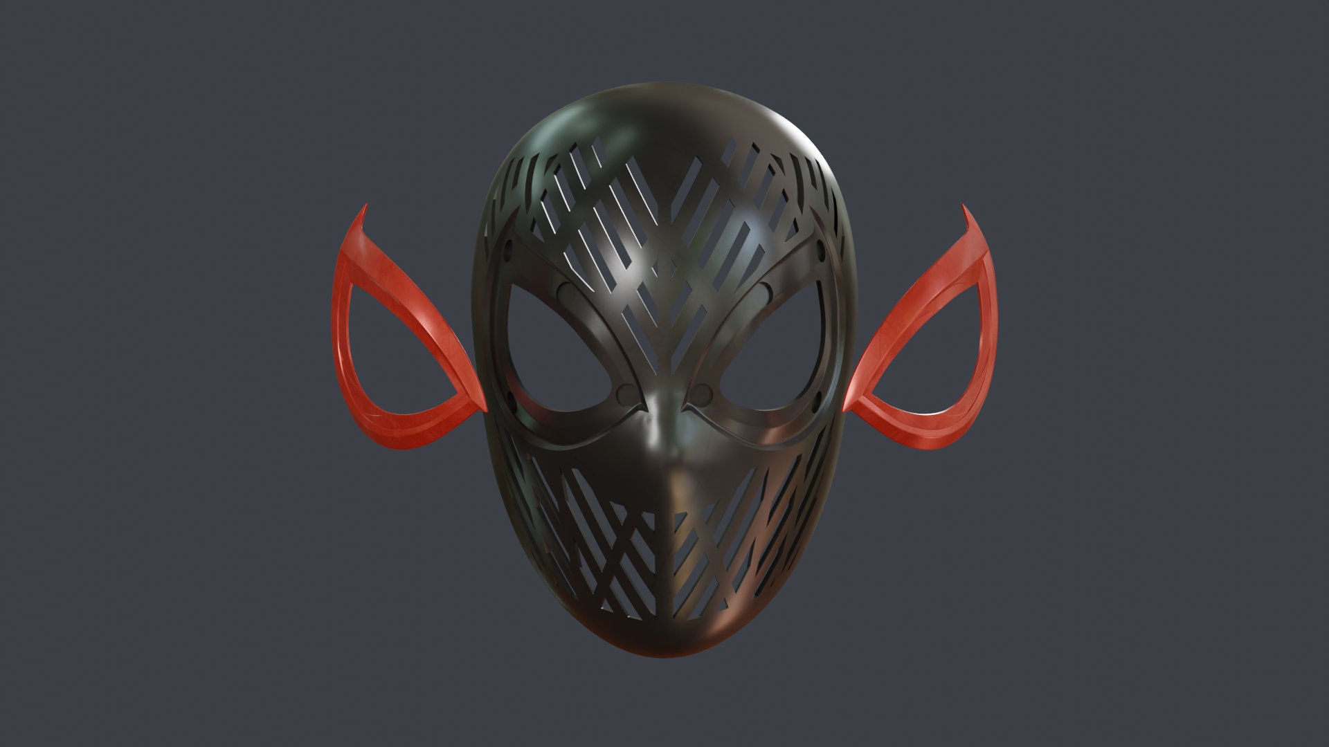 Miles Morales Faceshell insomniac Inspired 3D Print Model Only (Download Now) - Etsy