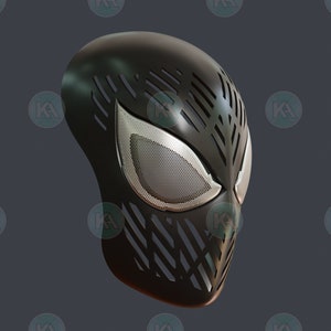 Symbiote Faceshell (insomniac Inspired) 3D Print Model Only - Etsy