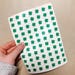 Green Shamrock Sticker Sheet | 6" X 8" Sheet | 0.5" | 1" | Vinyl Decal ...