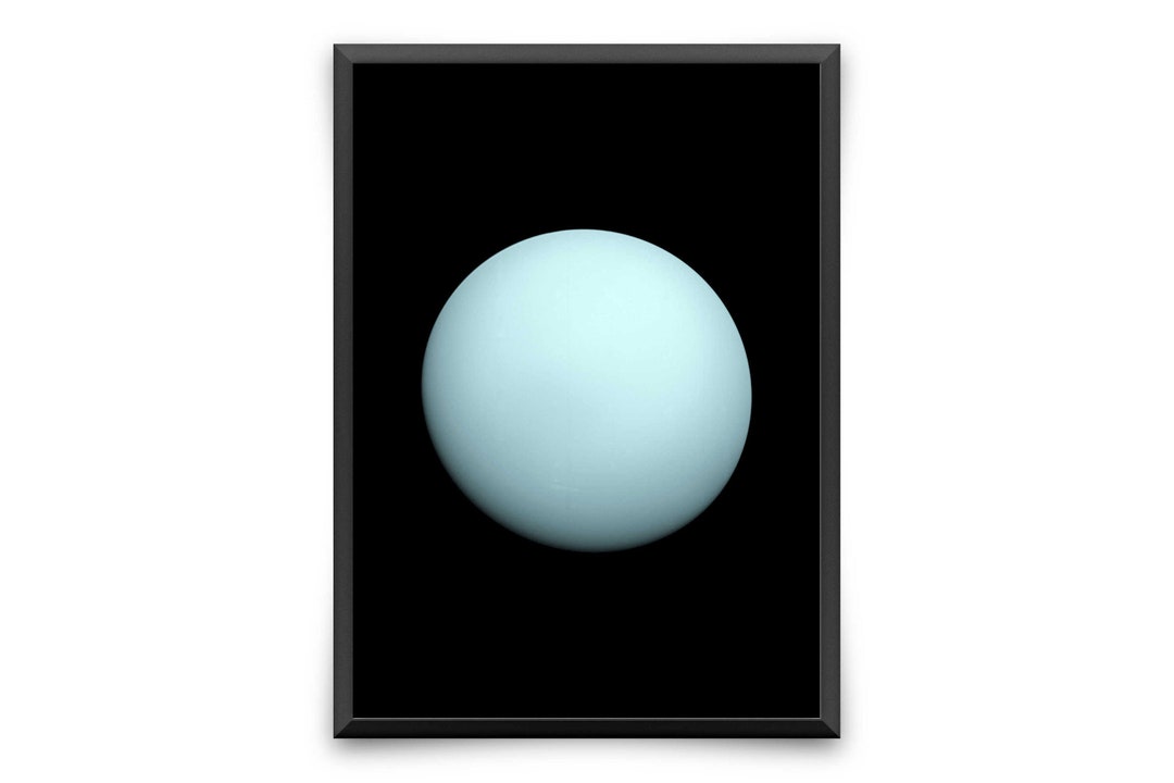 Uranus Planet Print 1 Science Picture Space Picture Science Art Space ...