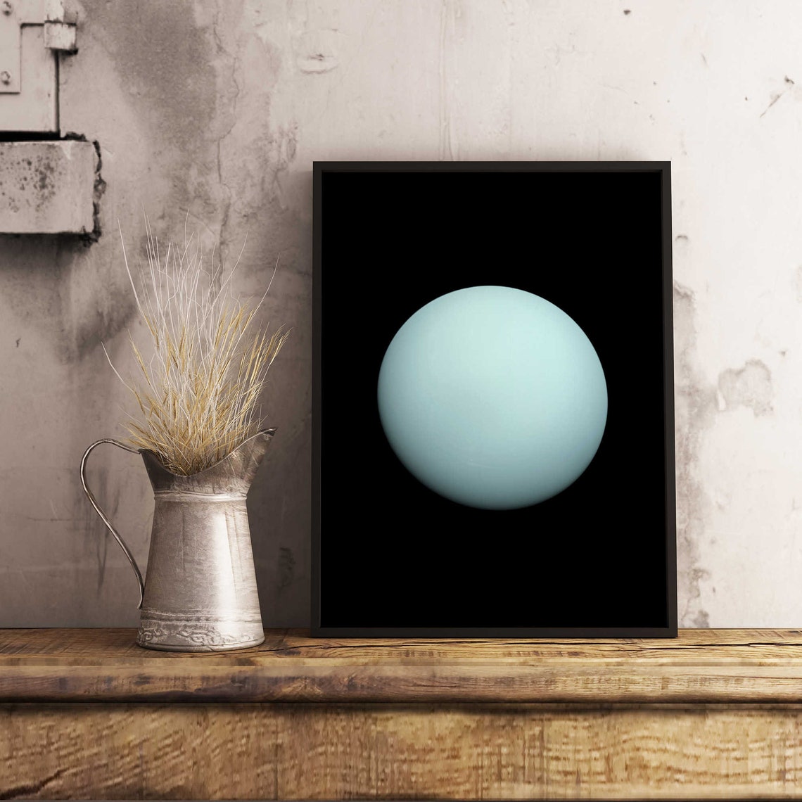 Uranus Planet Print 1 Science Picture Space Picture - Etsy