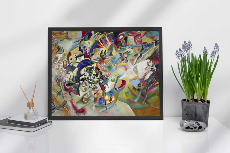 Vassily Kandinsky Composition VII Print Wall Art Stretched - Etsy
