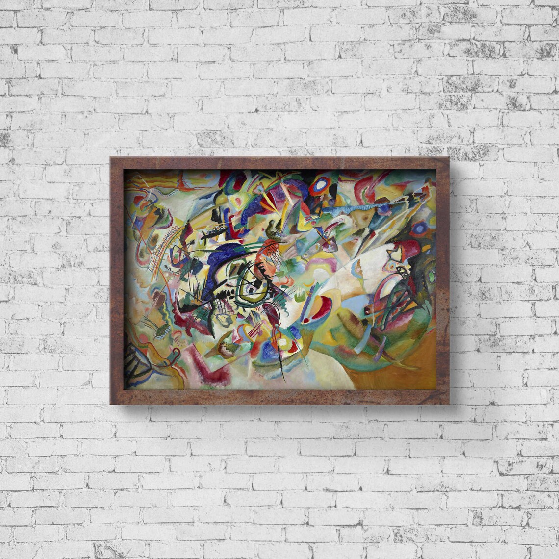 Vassily Kandinsky Composition VII Print Wall Art Stretched - Etsy