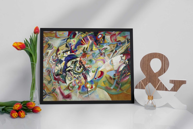 Vassily Kandinsky Composition VII Print Wall Art Stretched - Etsy