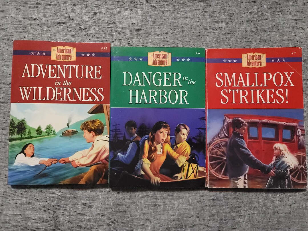 The American Adventure Books - Etsy