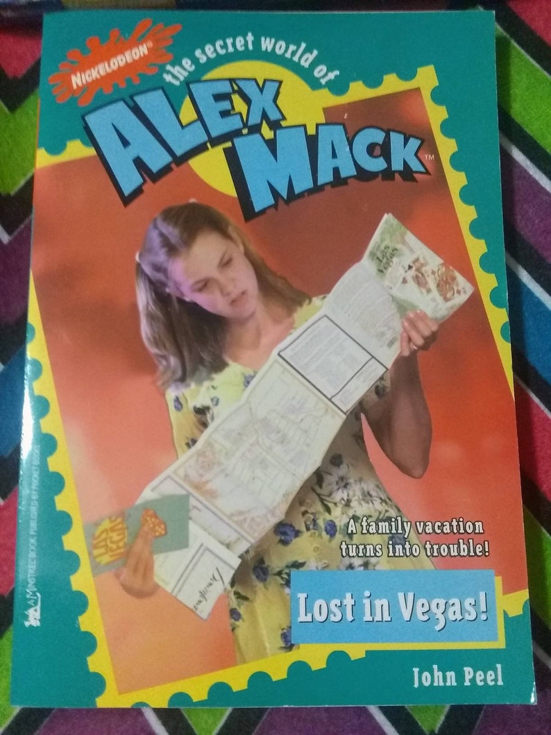 Nickelodeon Secret World of Alex Mack Books Vintage 90s TV | Etsy