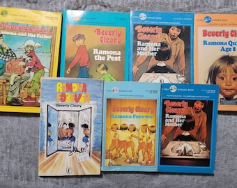 Beverly Cleary, 10 Book Set, Ramona the Pest, Ralph S Mouse, Otis ...