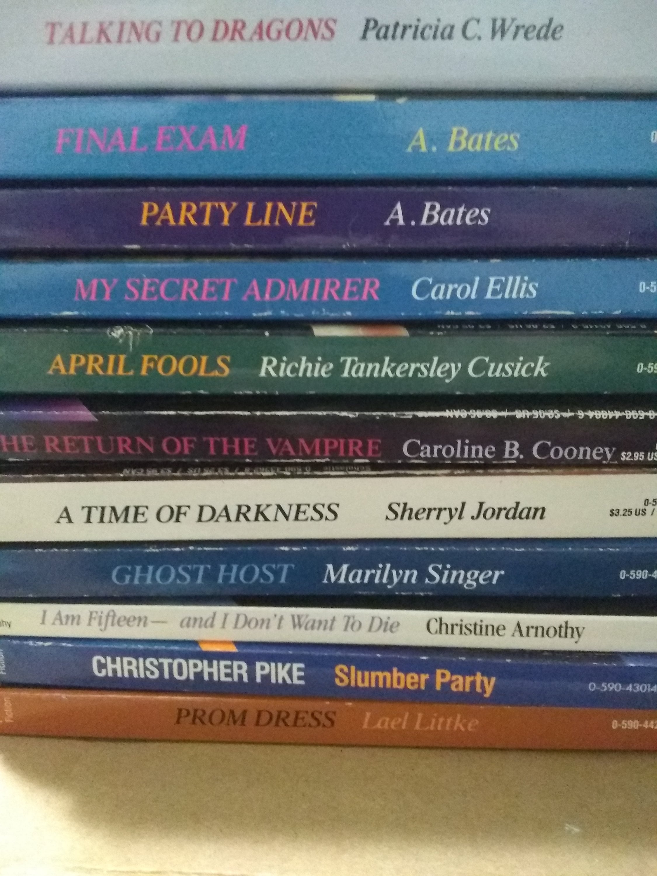 Scholastic Point Paperbacks/point Horror Teen Books You - Etsy