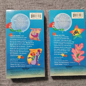 Disney's the Little Mermaid - Ariel's Undersea Adventures VHS Tapes - Etsy