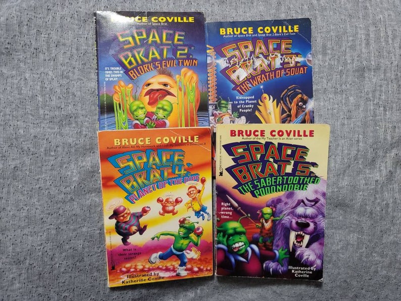 Space Brat Series - Bruce Coville - Etsy