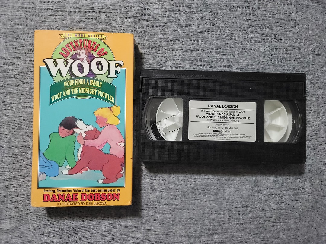 Adventures of Woof VHS - Woof Finds a Family - Woof and the Midnight ...