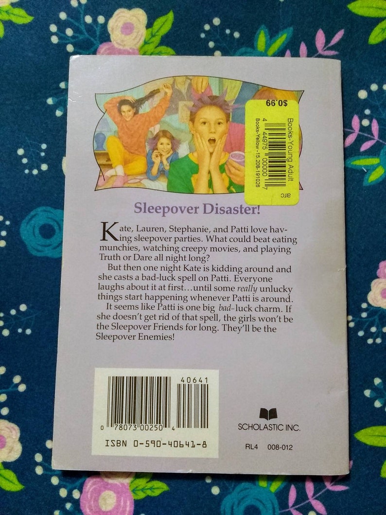 Sleepover Friends Books 80s/90s Series - You Choose - Etsy