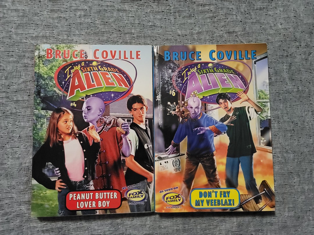 I Was a Sixth Grade Alien Books - Bruce Coville - Etsy