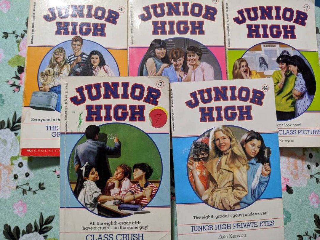 Junior High Series - Kate Kenyon - 1980s Teen Books - Etsy