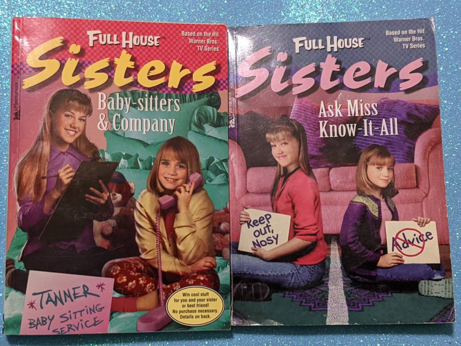 Full House Sisters Books Stephanie and Michelle Tanner You - Etsy