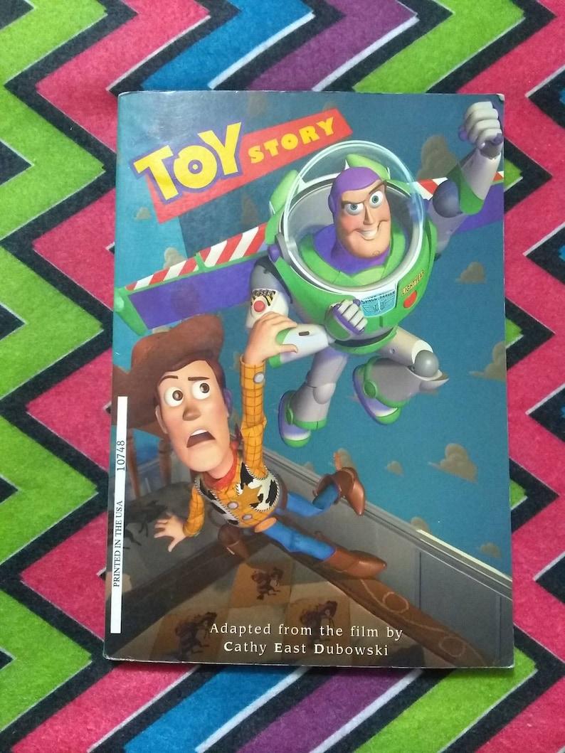 Toy Story Book Disney Adapted From the Film 1995 - Etsy