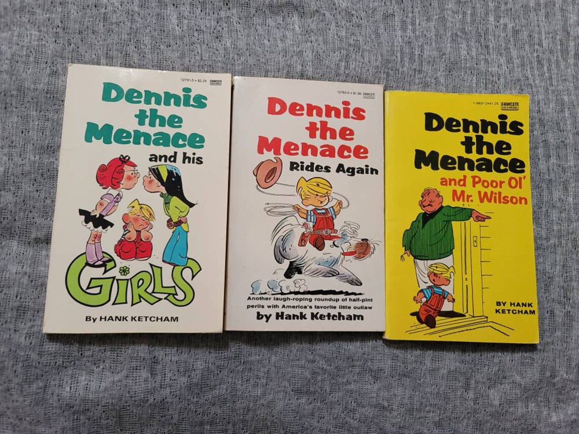 Dennis the Menace Books 1960s-1980s Hank Ketcham - Etsy