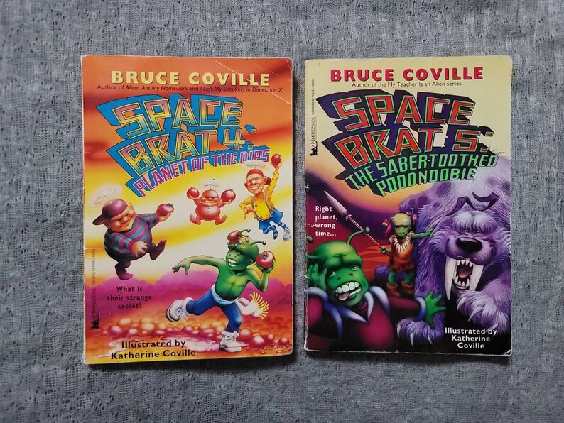 Space Brat Series - Bruce Coville - Etsy