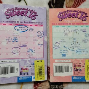 Mary Kate and Ashley Sweet 16 Books - Etsy