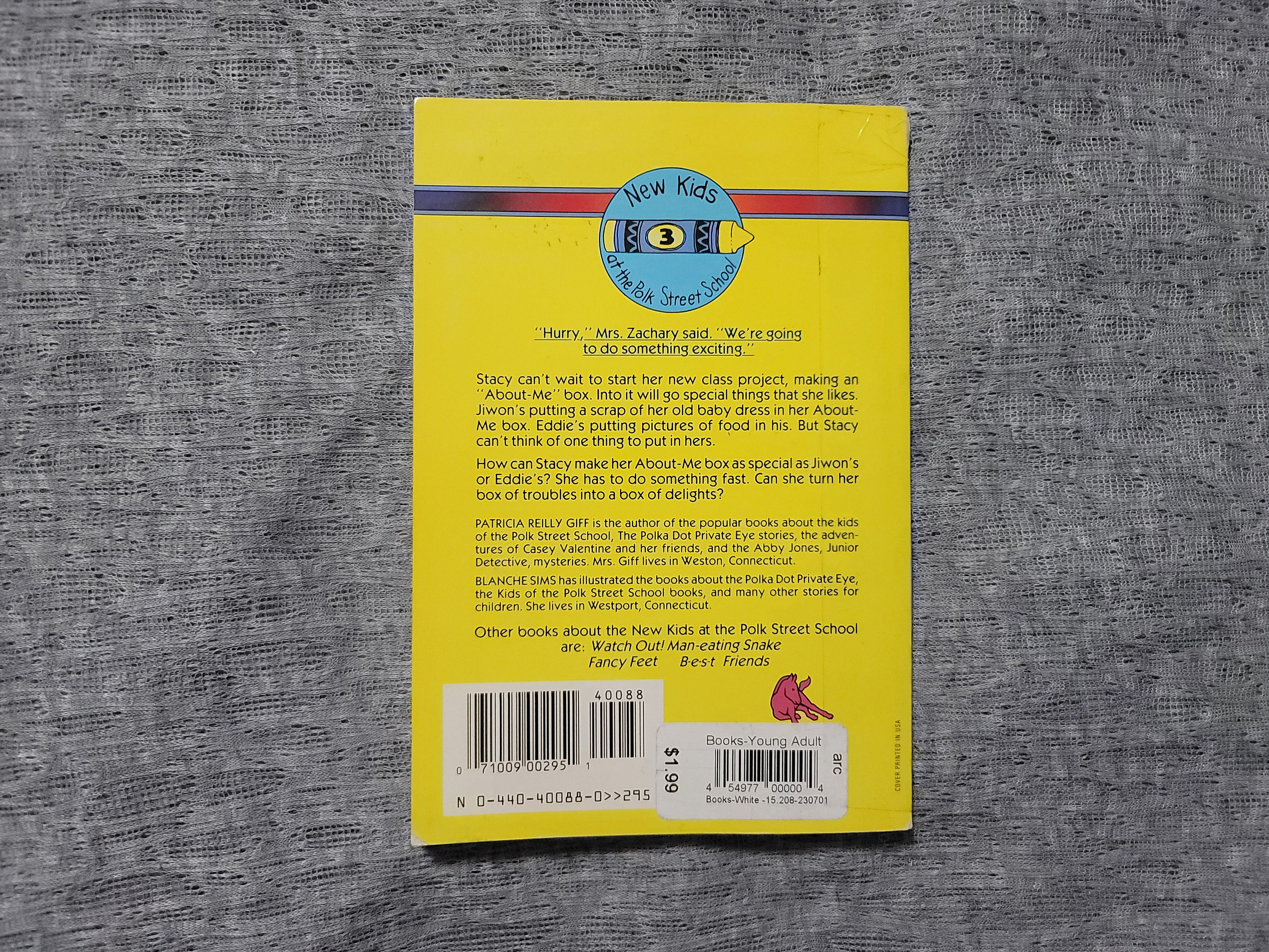 All About Stacy - Patricia Reilly Giff - New Kids at the Polk Street ...