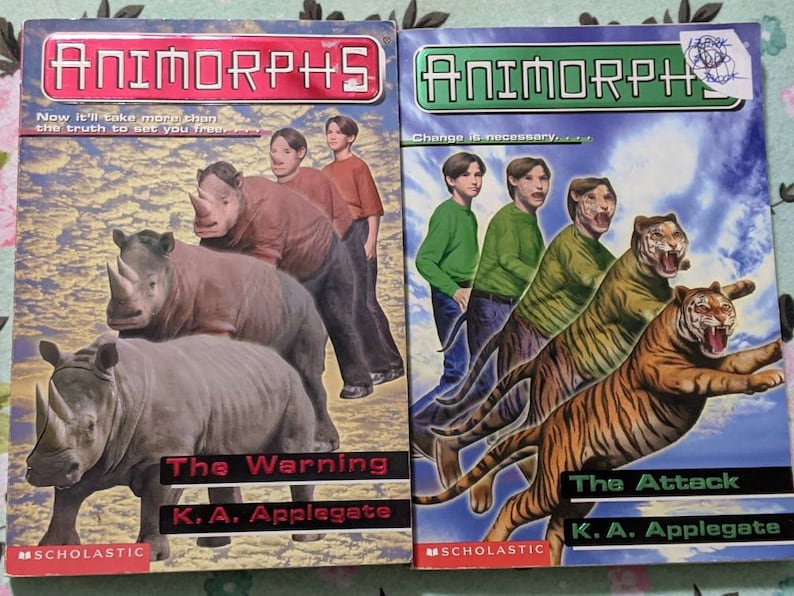 Animorphs Books - 90s Nickelodeon - K.A. Applegate - You Choose - Etsy