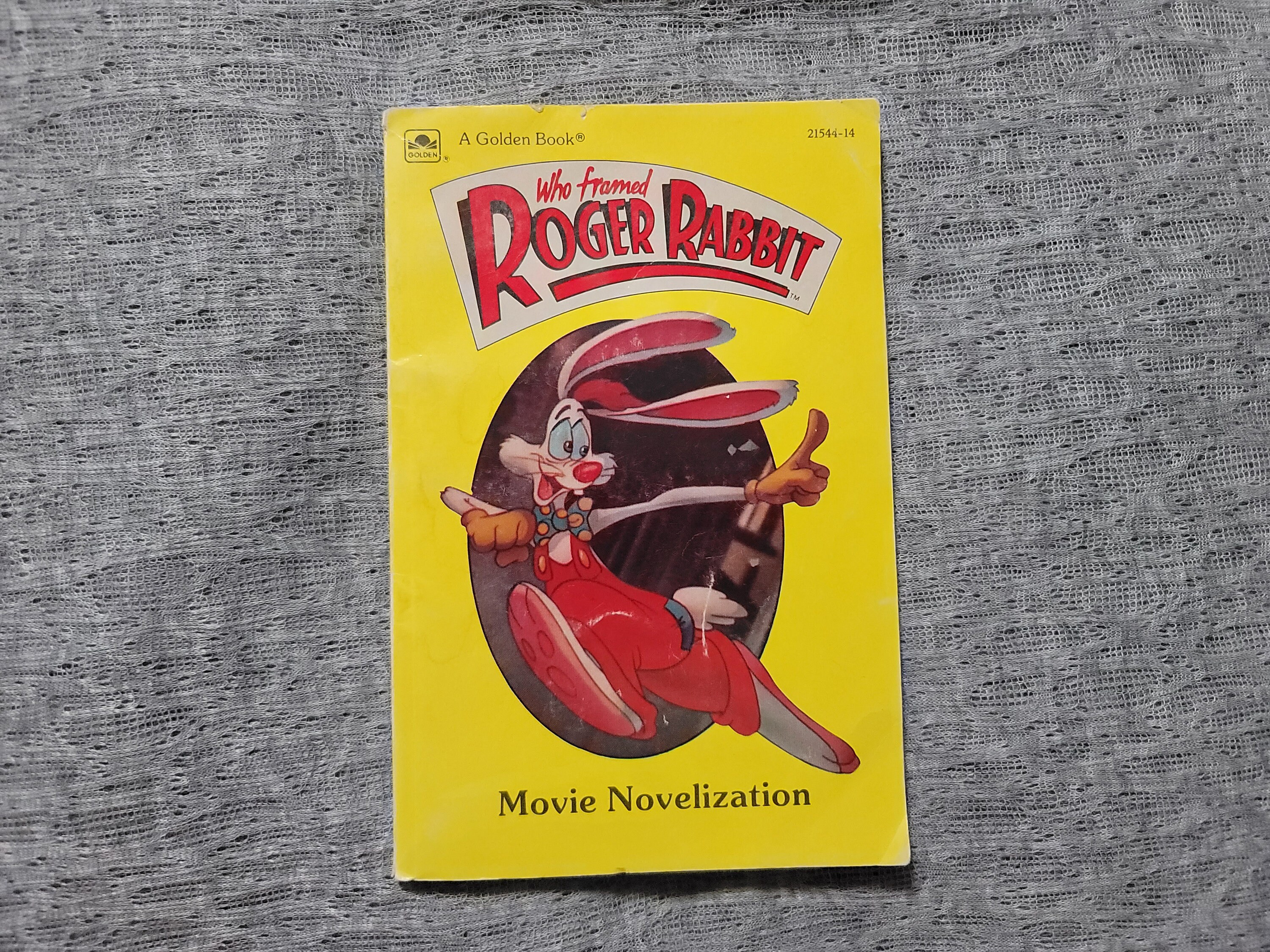 Who Framed Roger Rabbit Movie Novelization - Etsy