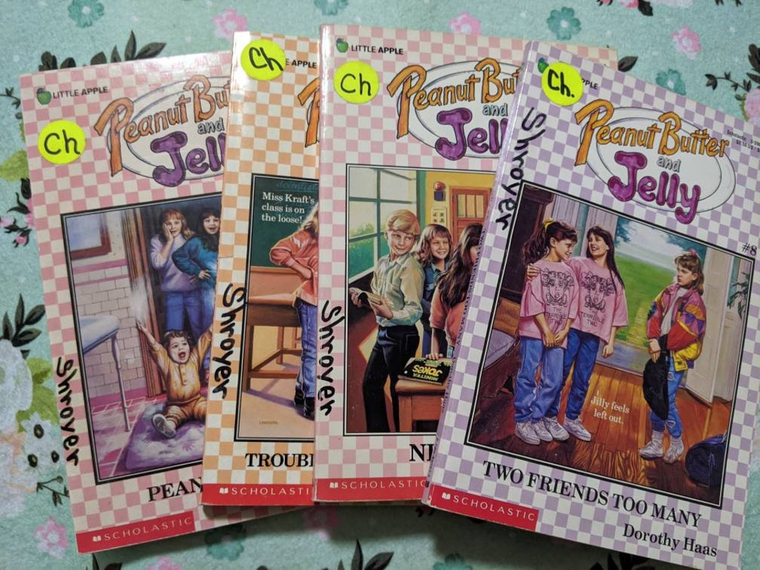 Peanut Butter and Jelly Book Series - Dorothy Haas - You Choose - Etsy