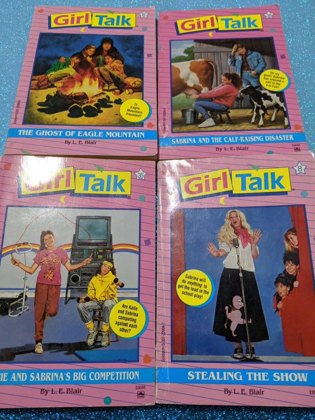 90s Teen Vintage Retro "girl Talk" Books - L.E. Blair - You Choose - Etsy