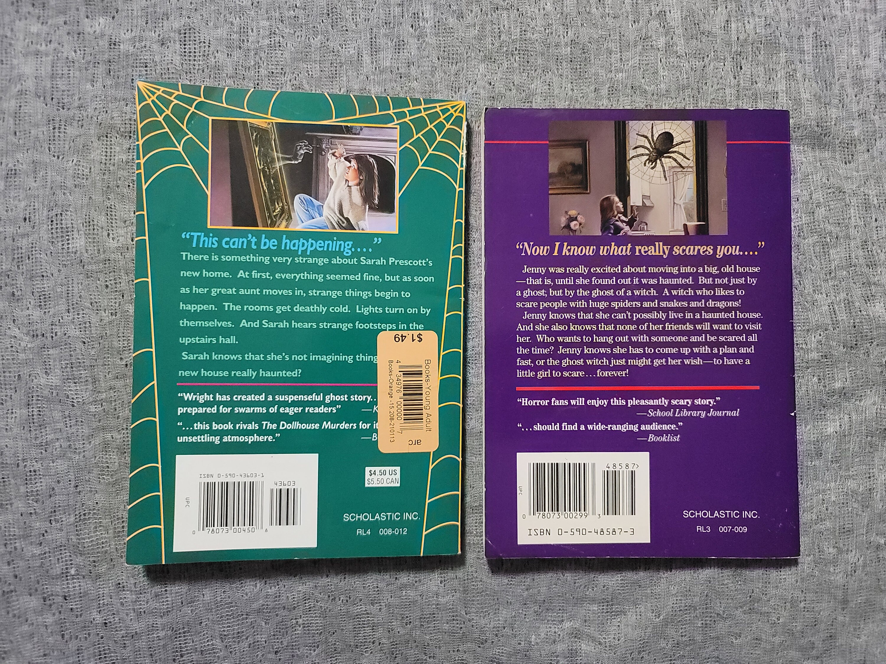 Betty Ren Wright Ghost Story Books Kids Scary Stories - Etsy